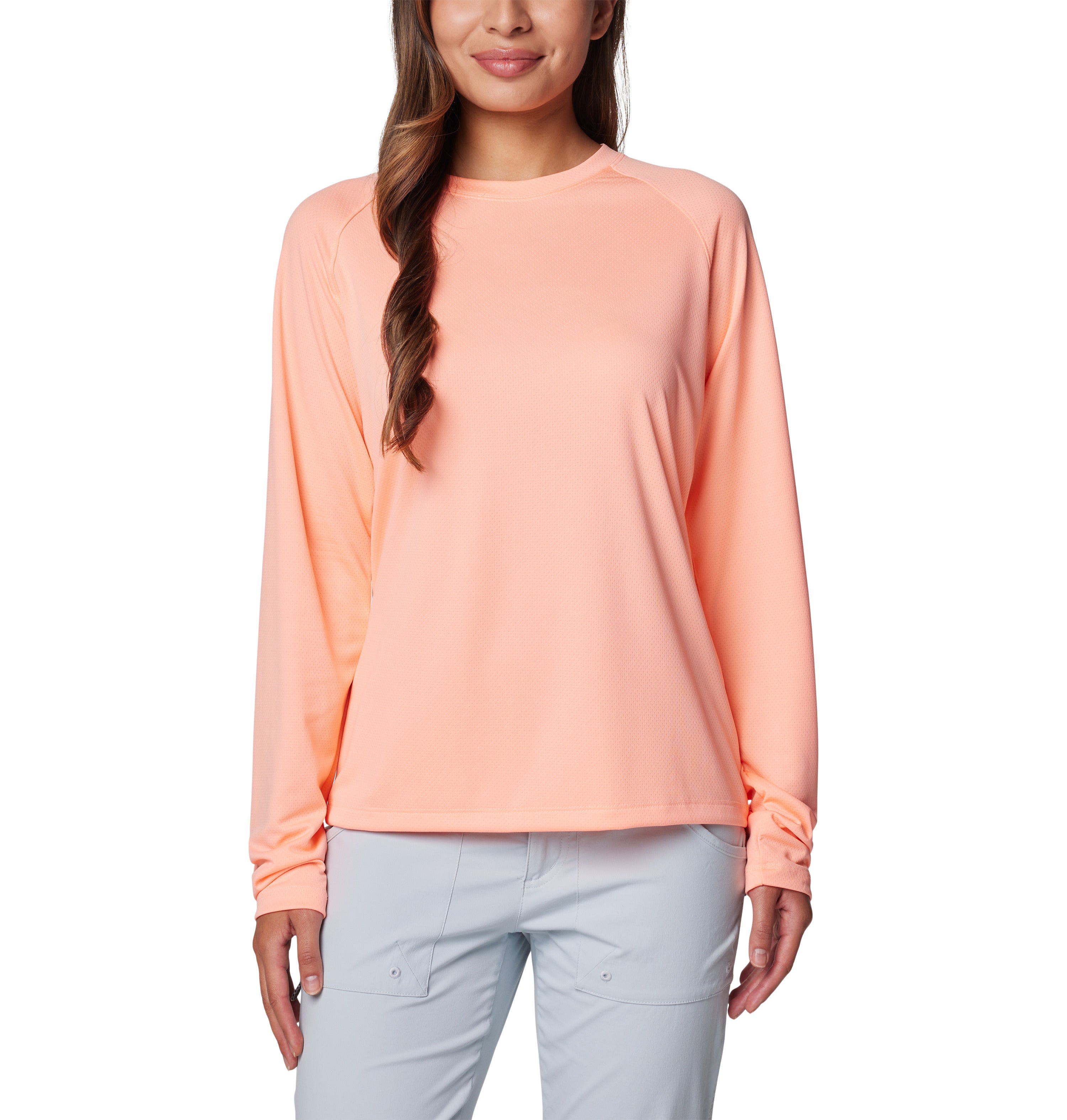 Playera de manga larga para mujer Columbia PFG Solar Stream