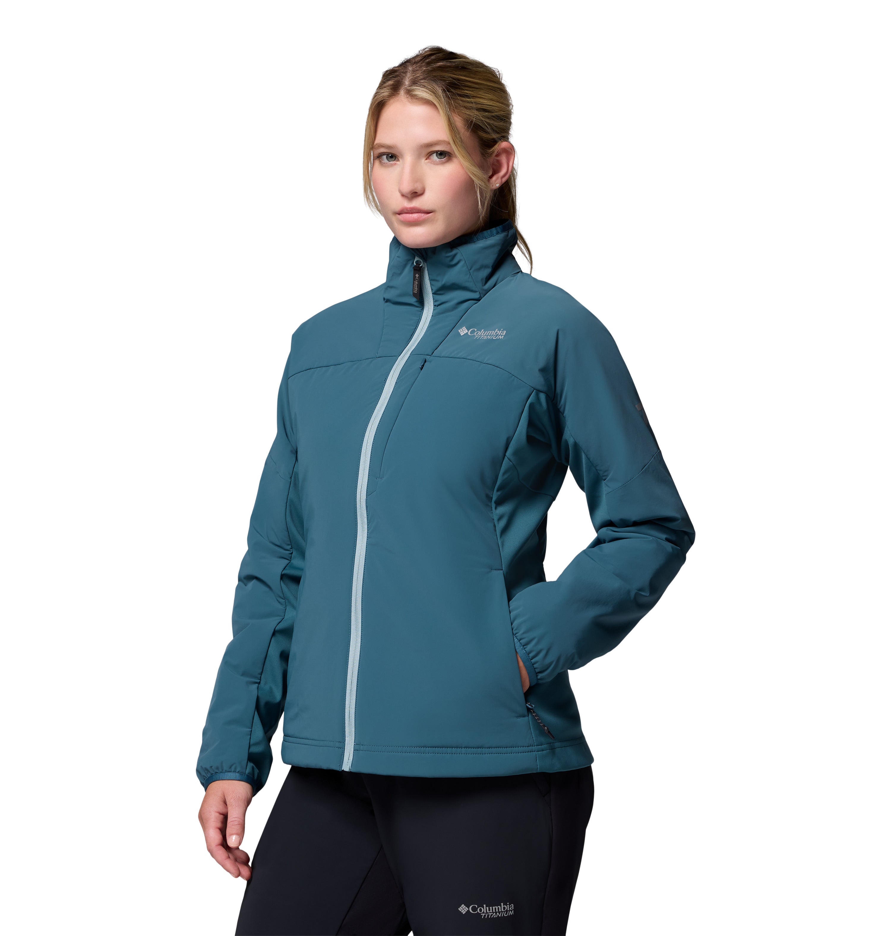 Chamarra para mujer Columbia Silver Leaf Lite Hybrid Jacket